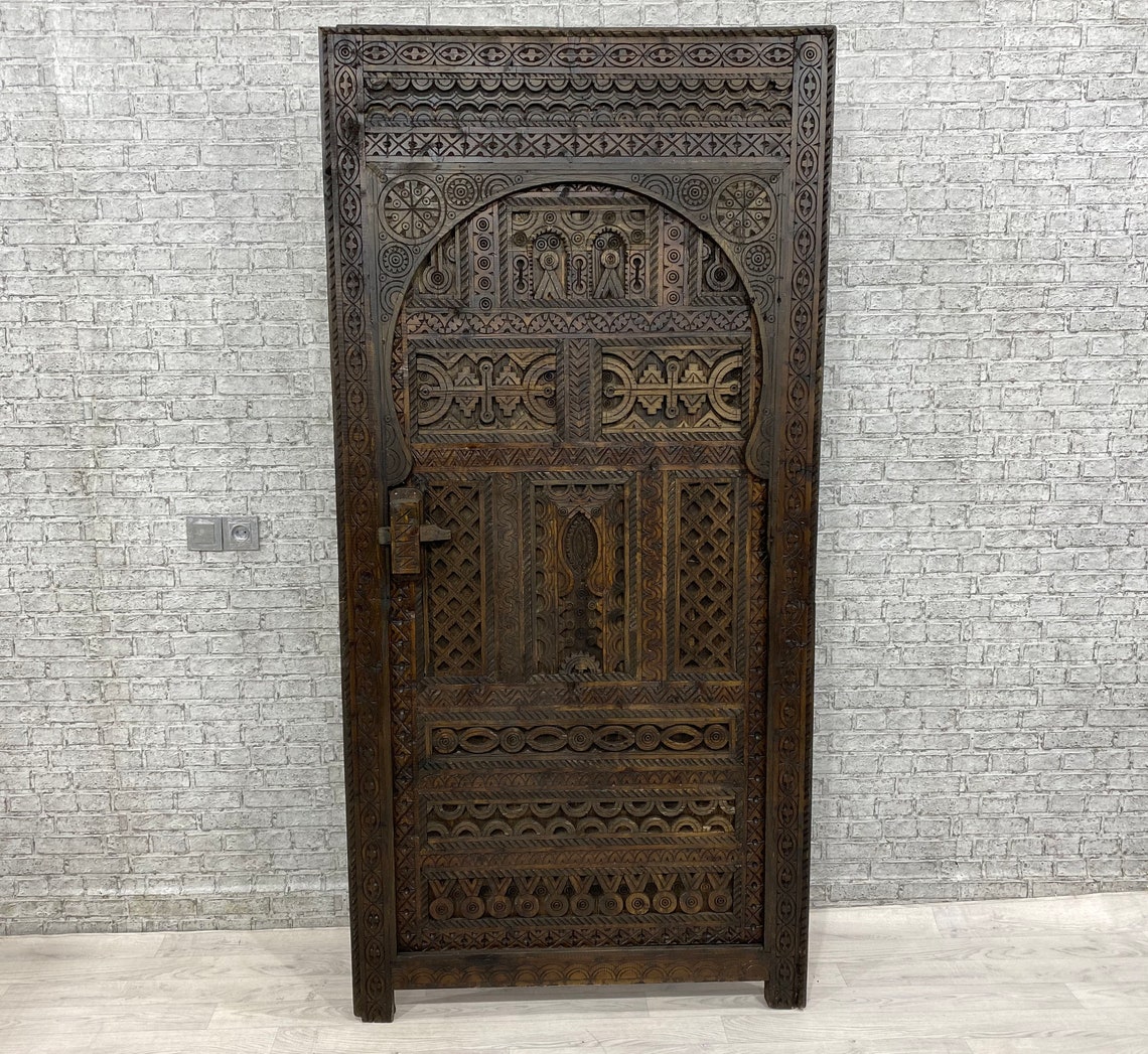 Fabulous Moroccan Door Handmade Berber Door Custom Door - Etsy