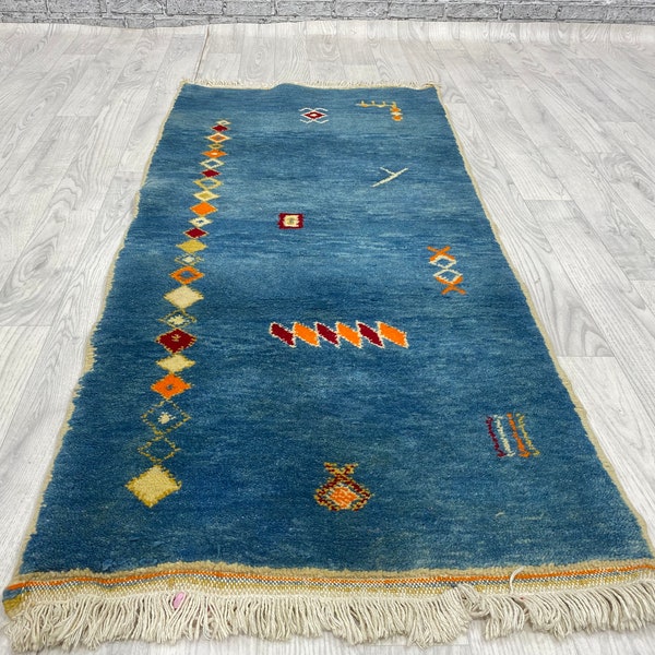 Blue Moroccan Rug - Etsy