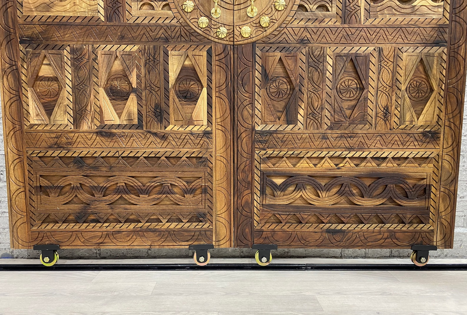 Moroccan Berber Door, Walnut Wood, Solid Door, Handmade Berber Door ...