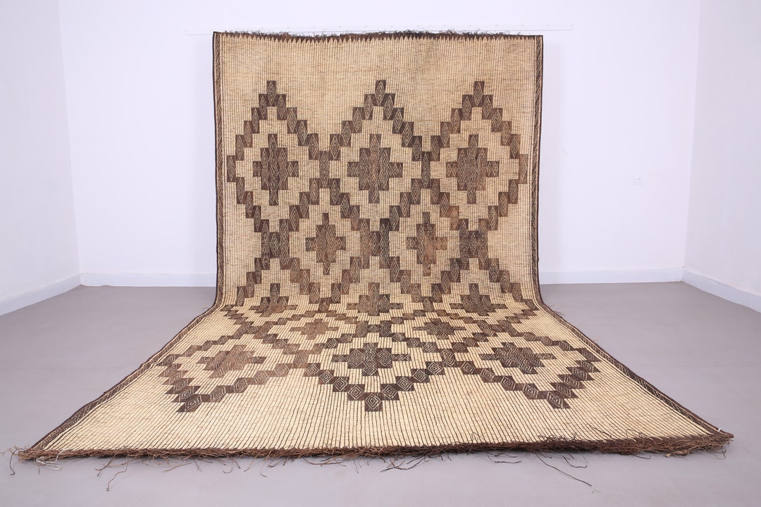 Unique African Rug, Old Tuareg Mat, Area Rug, Interior Decor, Handmade ...