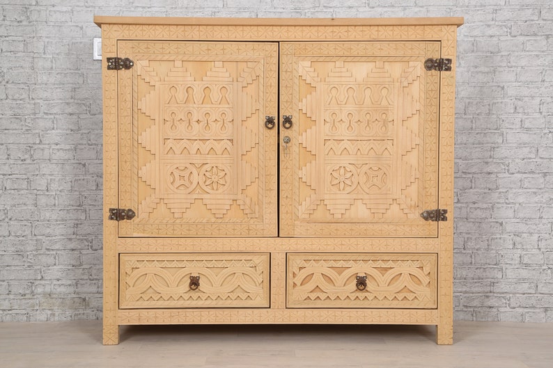 Lovely Moroccan Cabinet, Handmade Berber Cabinet, Furniture Design ...