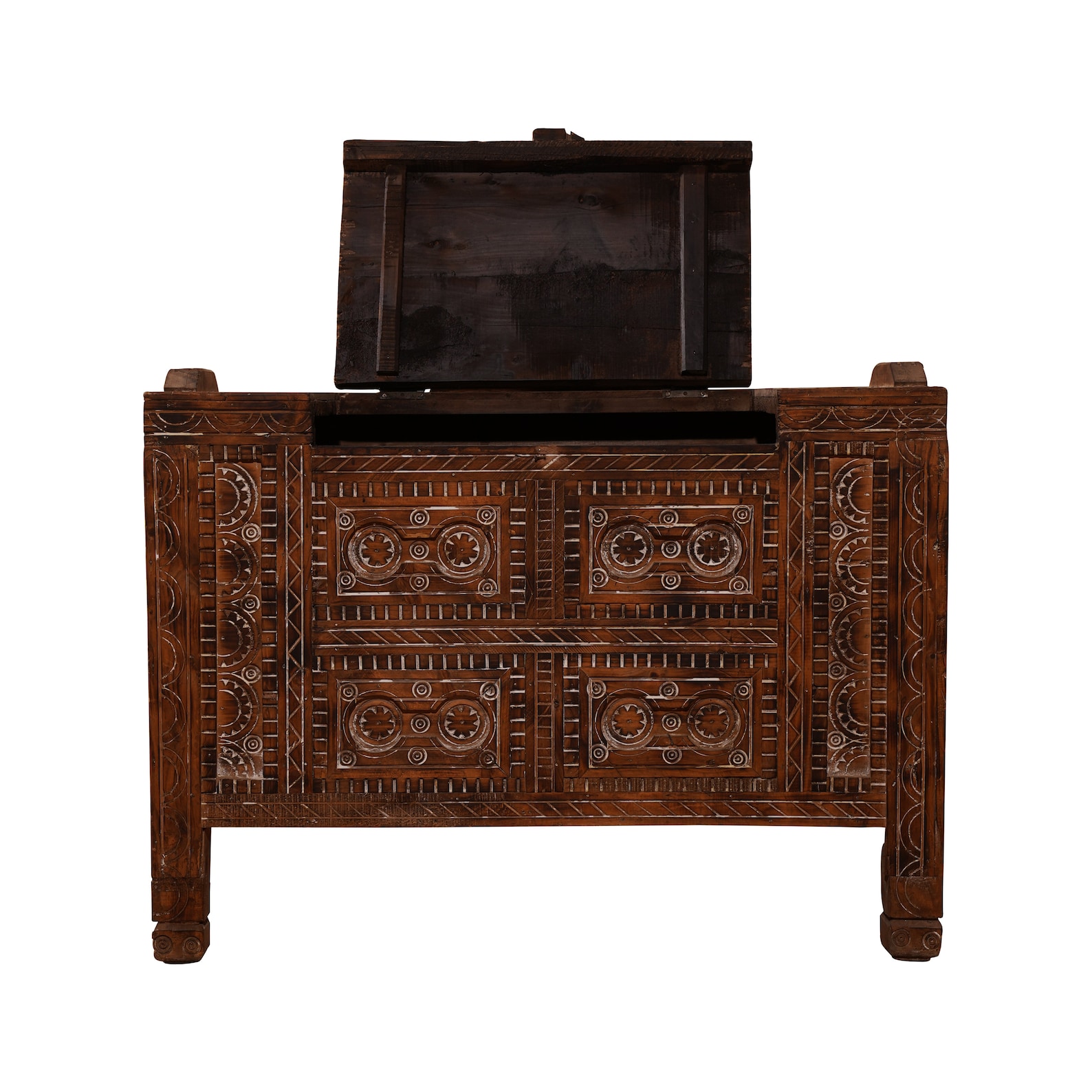 Old Wood Chest Moroccan Berber Chest 69 Cm H X 95 Cm W - Etsy