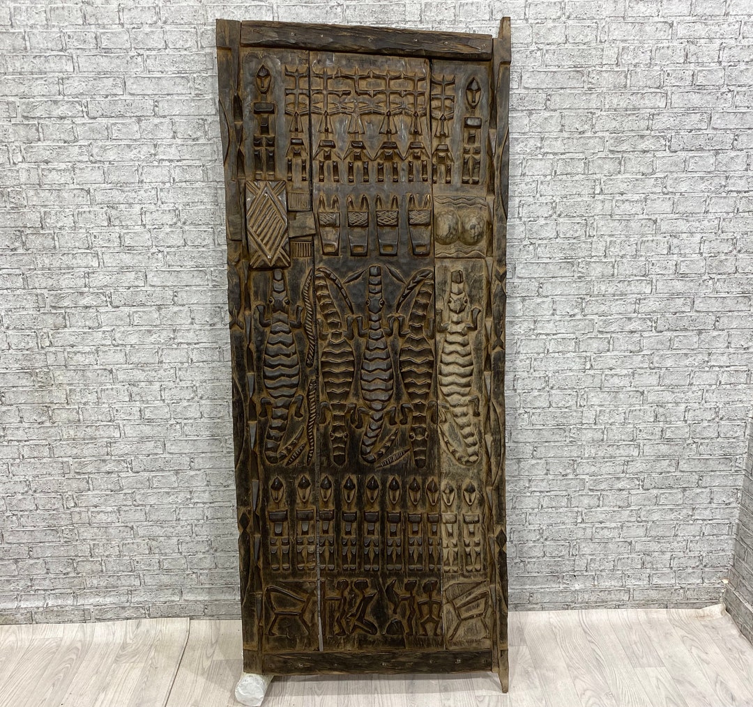 Old African Door, Door for Mali, Authentic Door, African Wood Door ...
