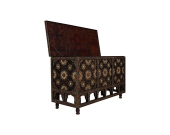 Large and Unique Moroccan Chest Vintage Berber Cabinet 68 Cm | Etsy