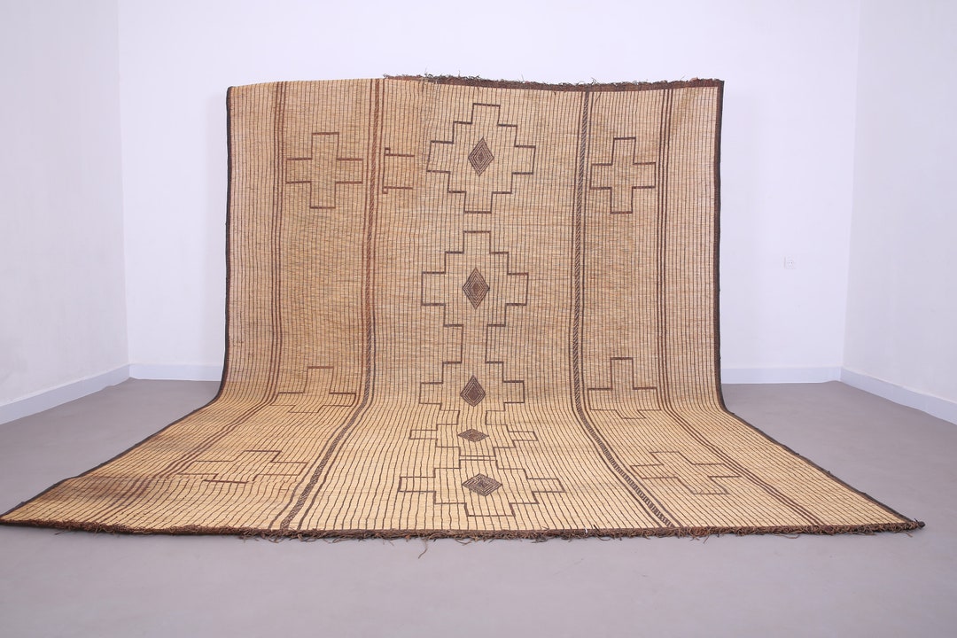 Vintage African Craft, Tuareg Culture, Bohemian Decor, Old Handmade Mat ...