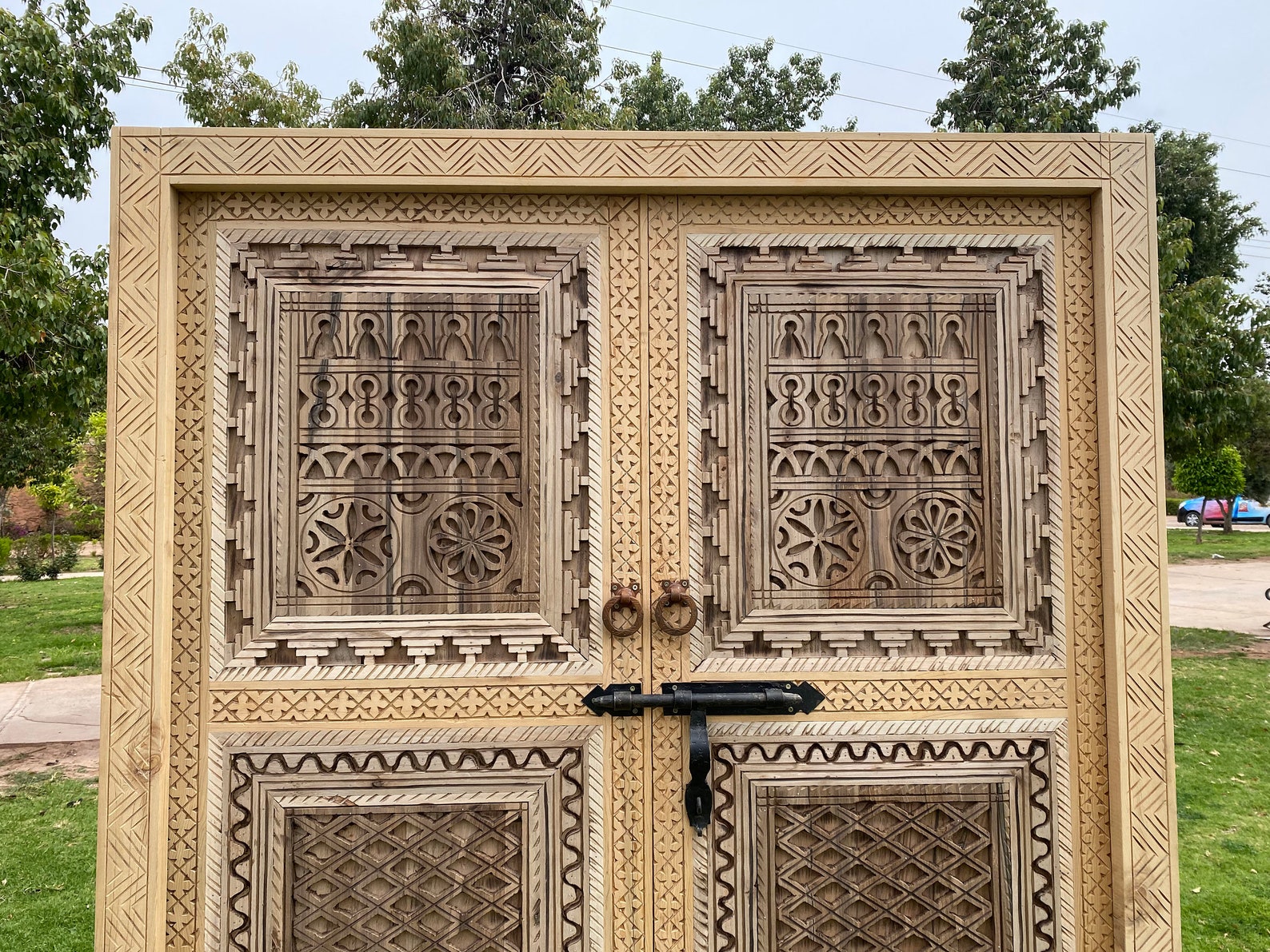 Fabulous Moroccan Traditional Door Two Berber Doors Custom - Etsy