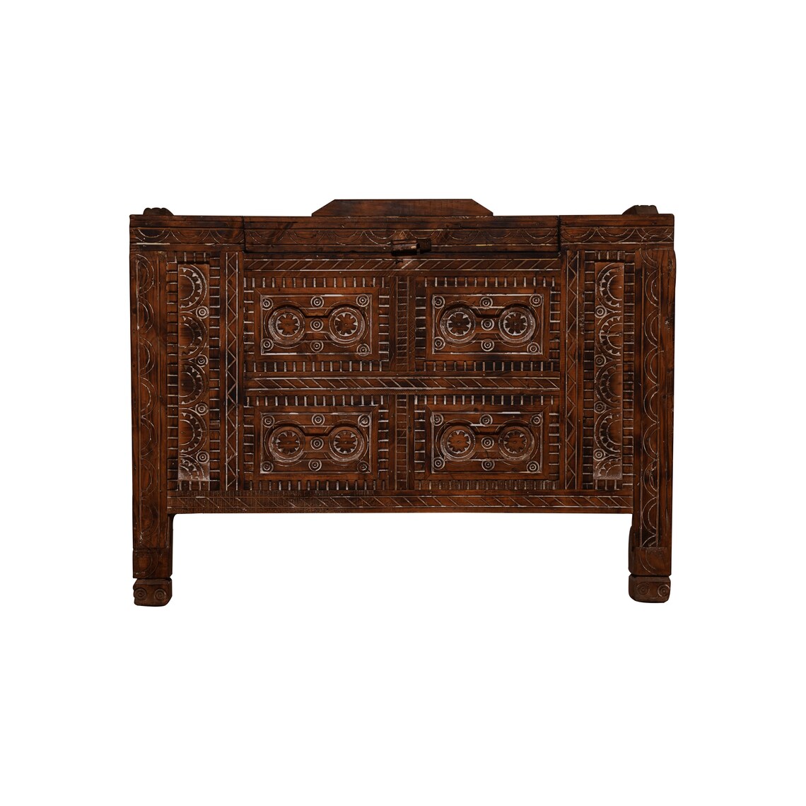 Old Wood Chest Moroccan Berber Chest 69 Cm H X 95 Cm W - Etsy