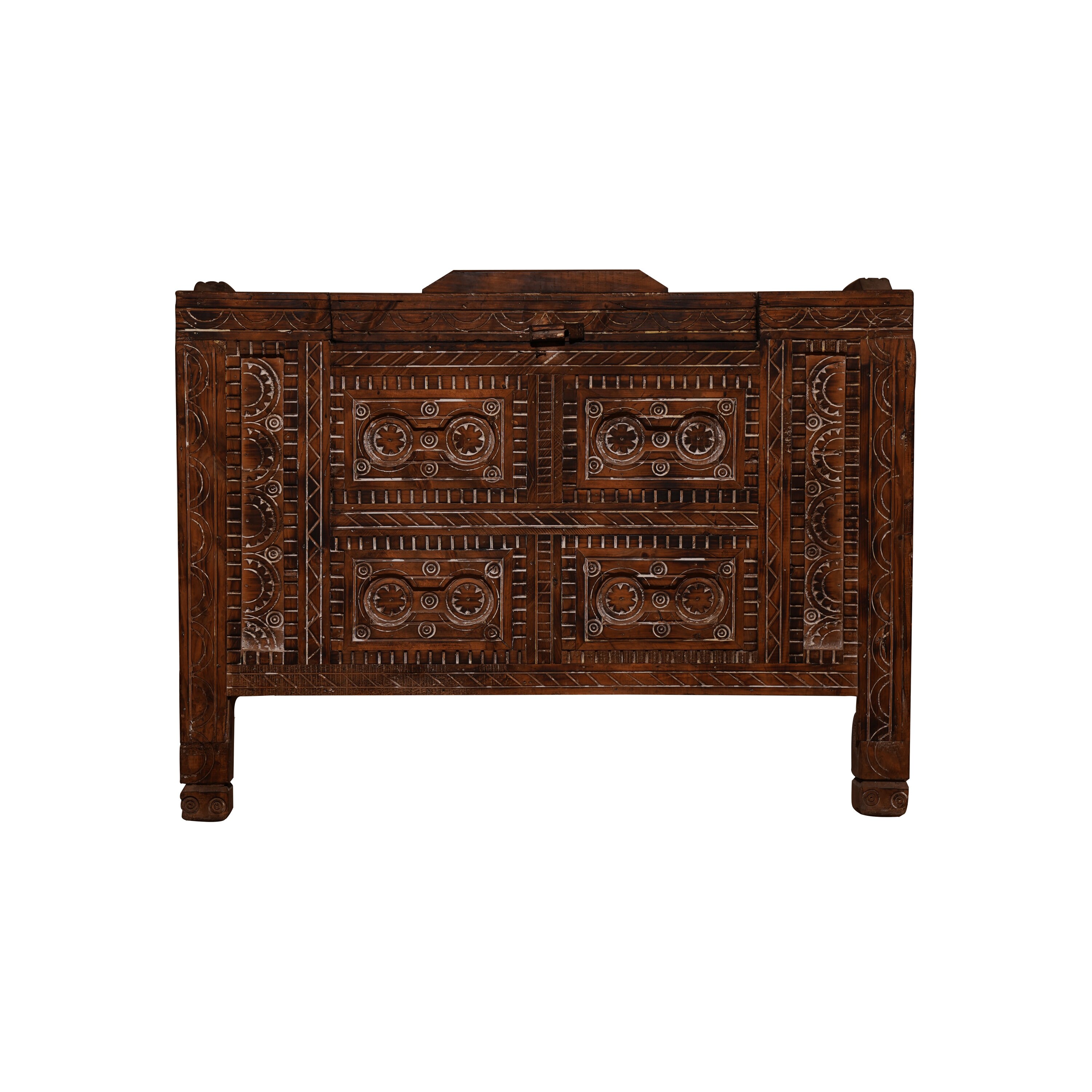 Old Wood Chest Moroccan Berber Chest 69 Cm H X 95 Cm W - Etsy