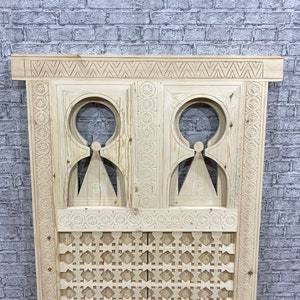 Fantastic Moroccan Window, Wooden Window, Custom Windows, Berber ...