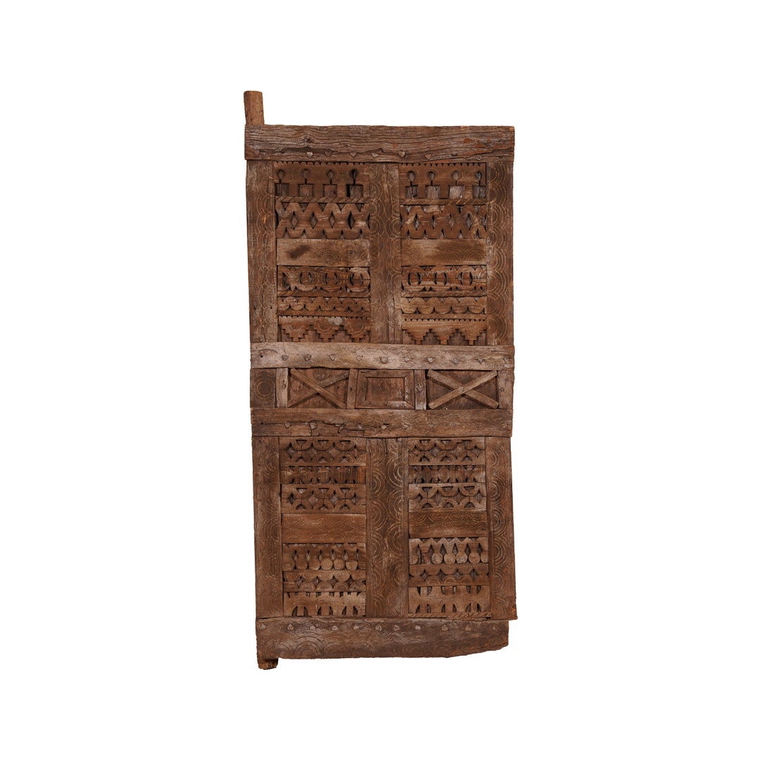 Fabulous Berber Door, Vintage Moroccan Door, Handmade Wooden Door ...