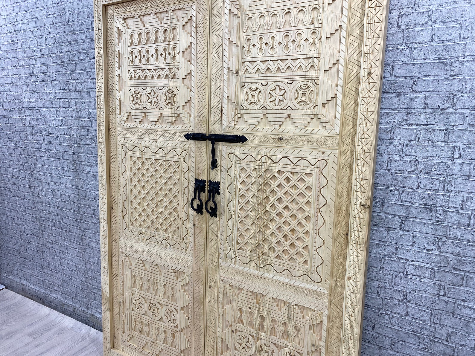 Lovely Moroccan Door Handmade Berber Door 100% Red Wood - Etsy