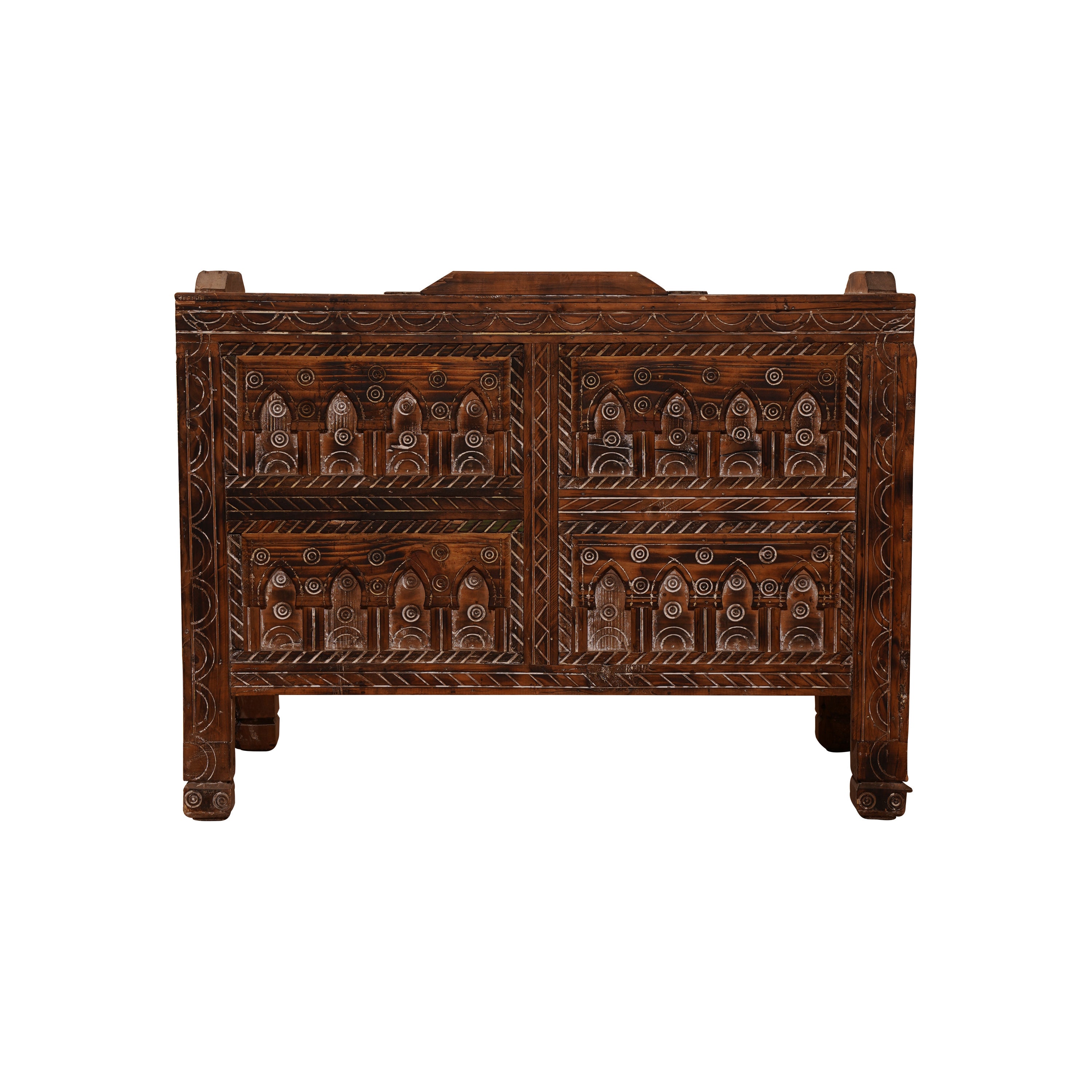 Old Wood Chest Moroccan Berber Chest 69 Cm H X 95 Cm W - Etsy