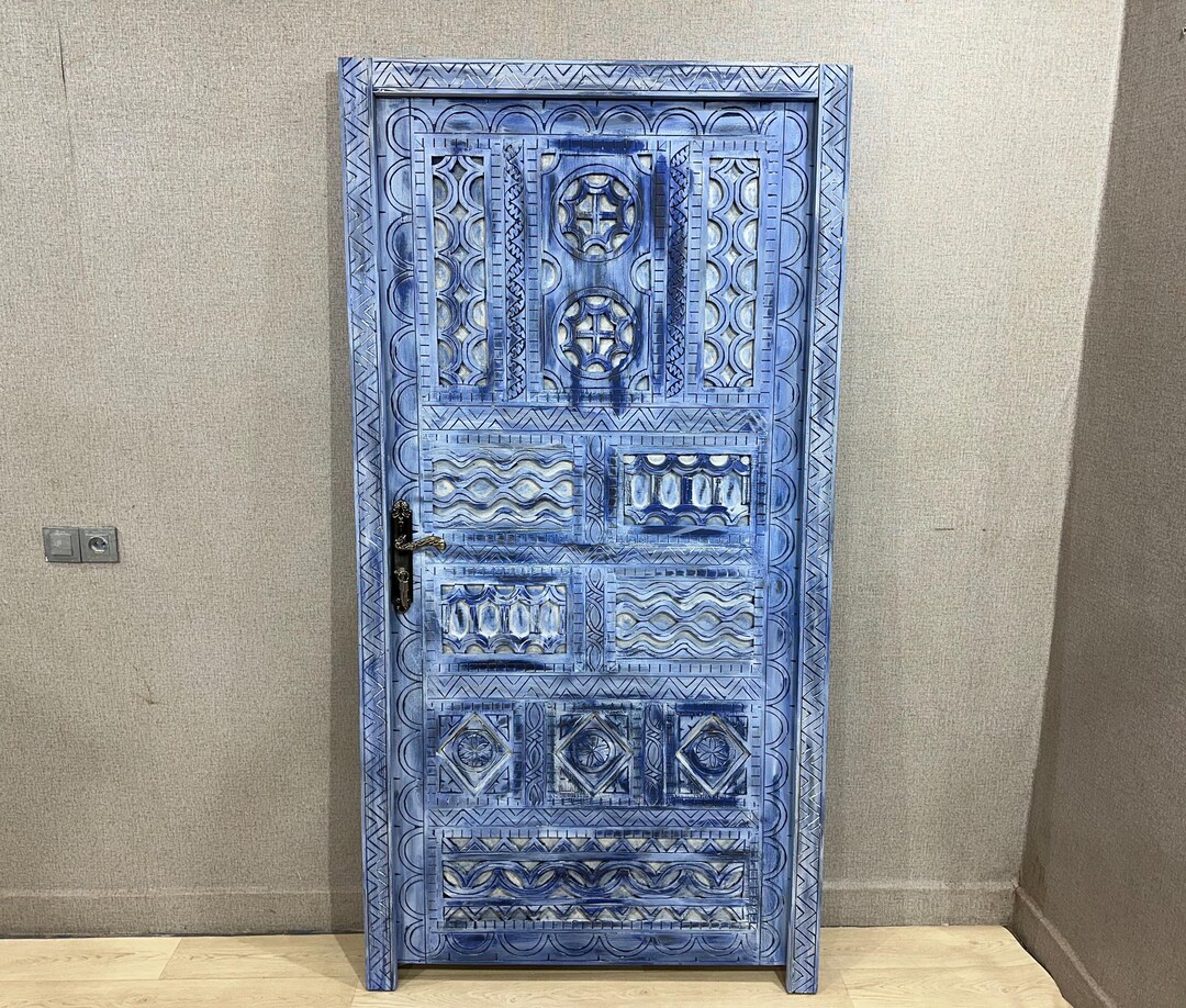 Moroccan Berber Door, Handmade Door, Interior Doors, Exterior Doors ...