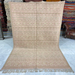 Old Moroccan Rug, Unique Tiflt Carpet, Home Decor 196 X 303 Cm, Area ...