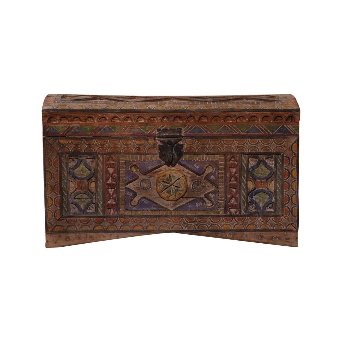 Vintage Moroccan Cabinet Handmade Berber Chest Berber | Etsy