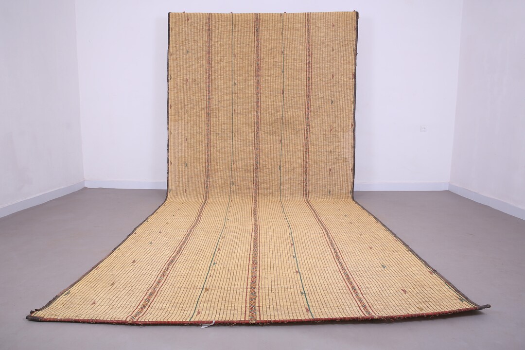 Stunning Tuareg Mat, Handmade Leather Rug, African Rug, Home Decor ...