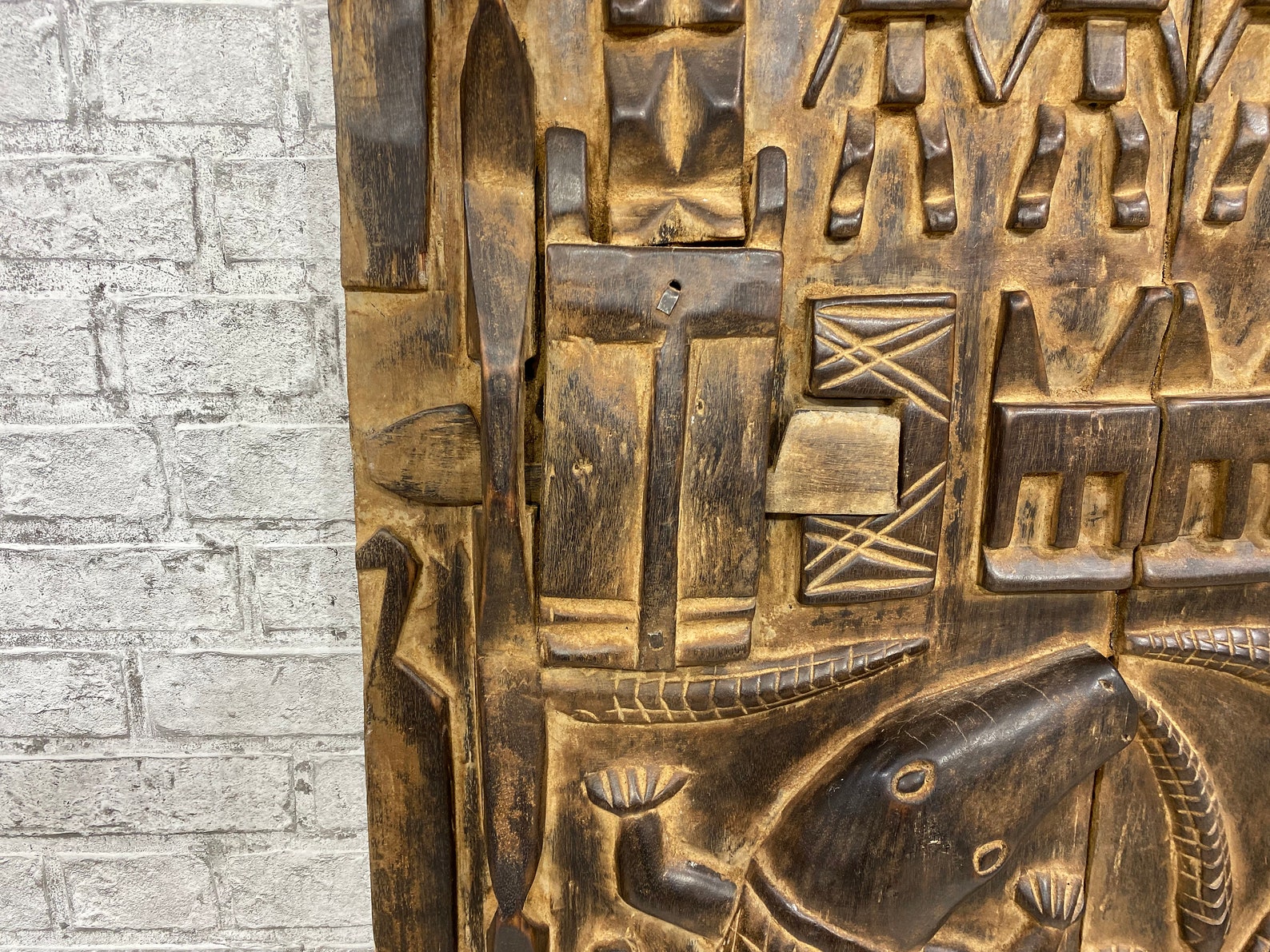 Dragon Door Old Mali Door African Traditional Door Door | Etsy