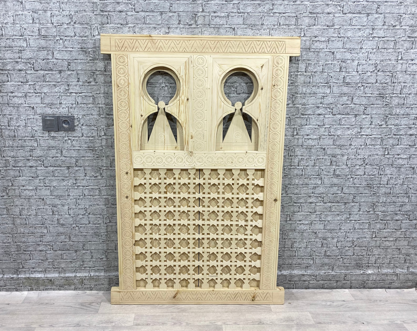 Fantastic Moroccan Window, Wooden Window, Custom Windows, Berber ...