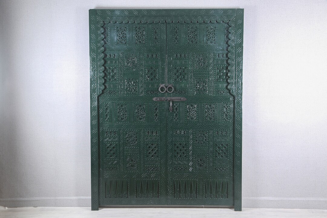 Stunning Berber Door, Moroccan Double Door, Handmade Door, Custom Door ...
