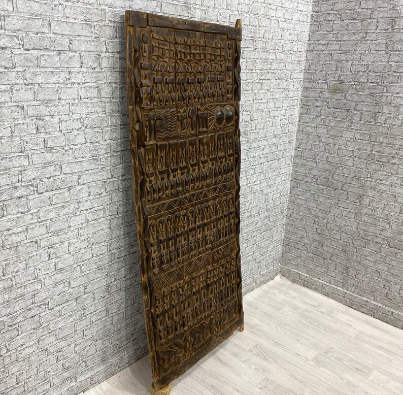Vintage Mali Door Handmade Wooden Door Home Decor 81x186 | Etsy