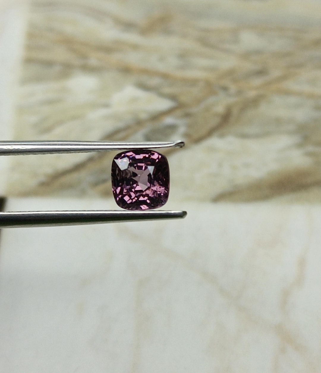 Natural Purple Spinel Cushion Cut, Natural Burmese Purple Spinel ...