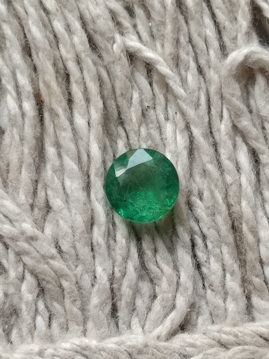 2CT Natural Emerald Round, Emerald Round, Emerald, Loose Emerald Round ...