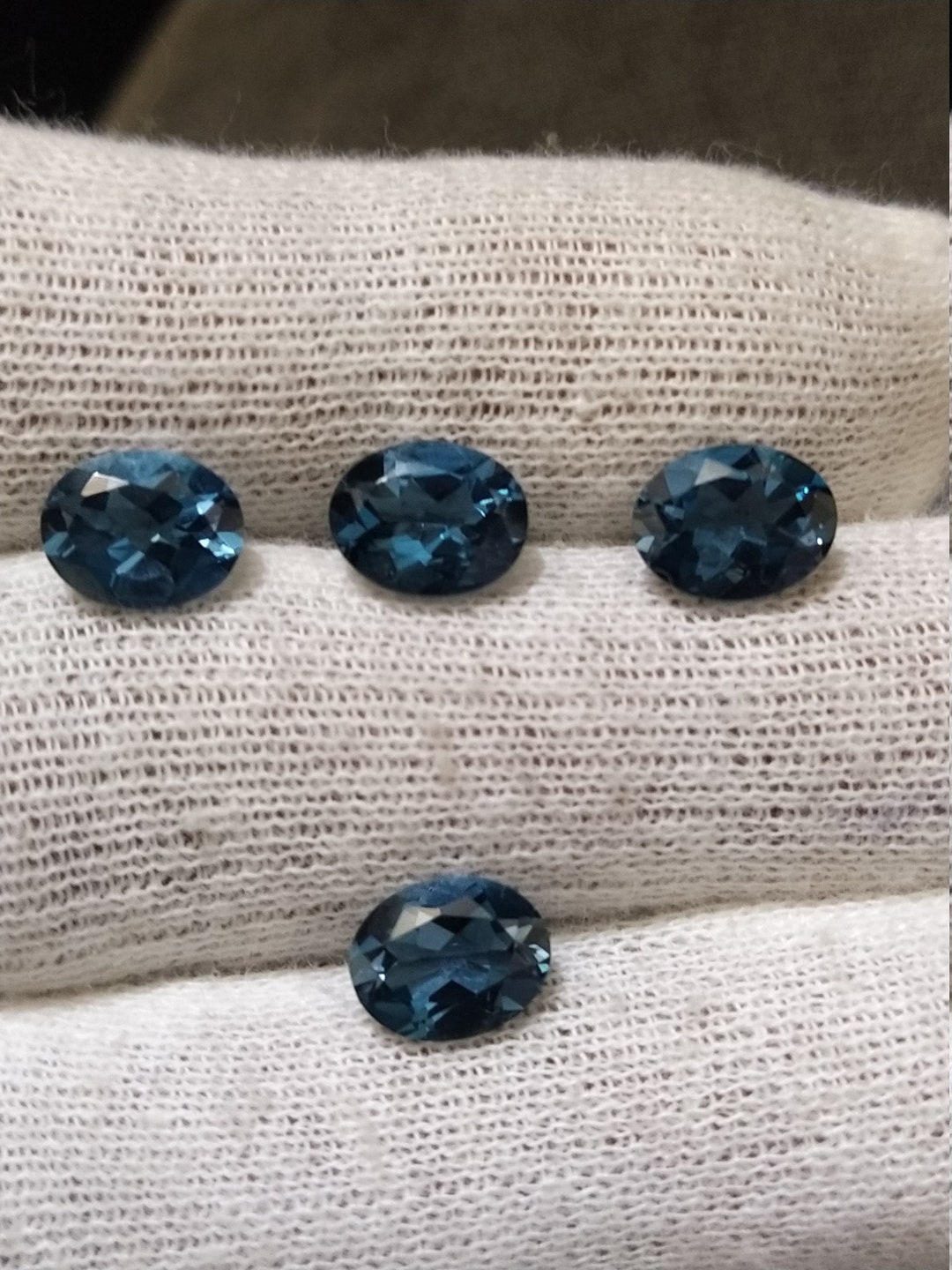 Natural London Blue Topaz, London Blue Topaz, Blue Topaz Oval, Blue ...