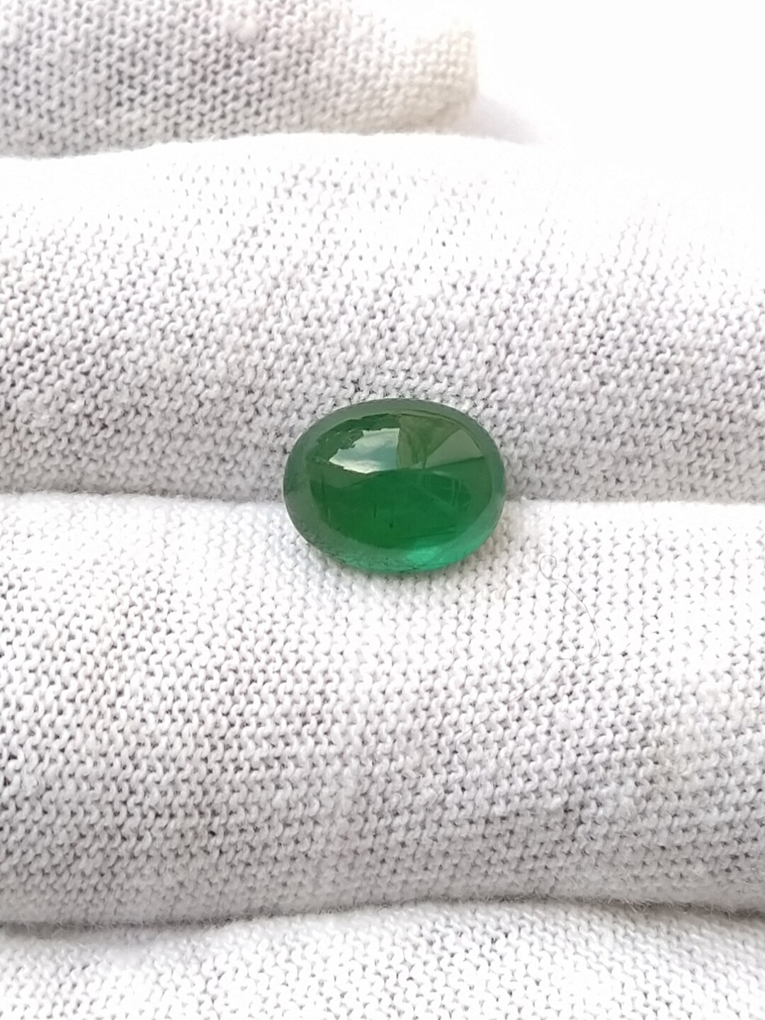 Natural Emerald Oval, Emerald Cabochon, Emerald Oval Cabochon, Natural ...