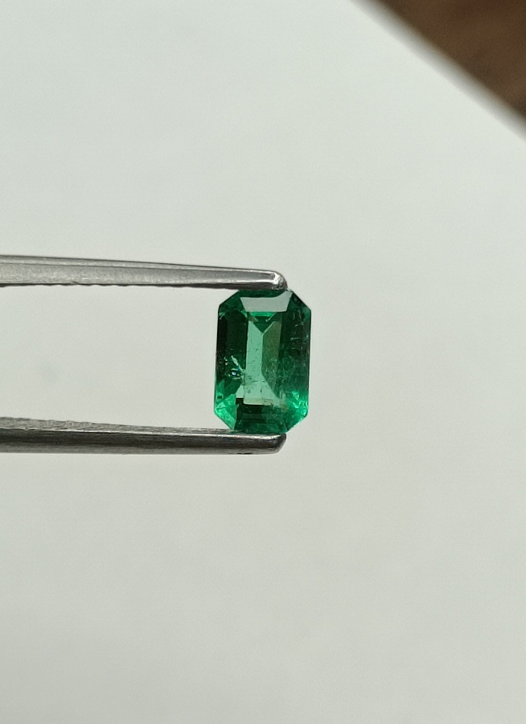 Vivid Green Natural Emerald Octagon Loose Stone, Natural Emerald ...