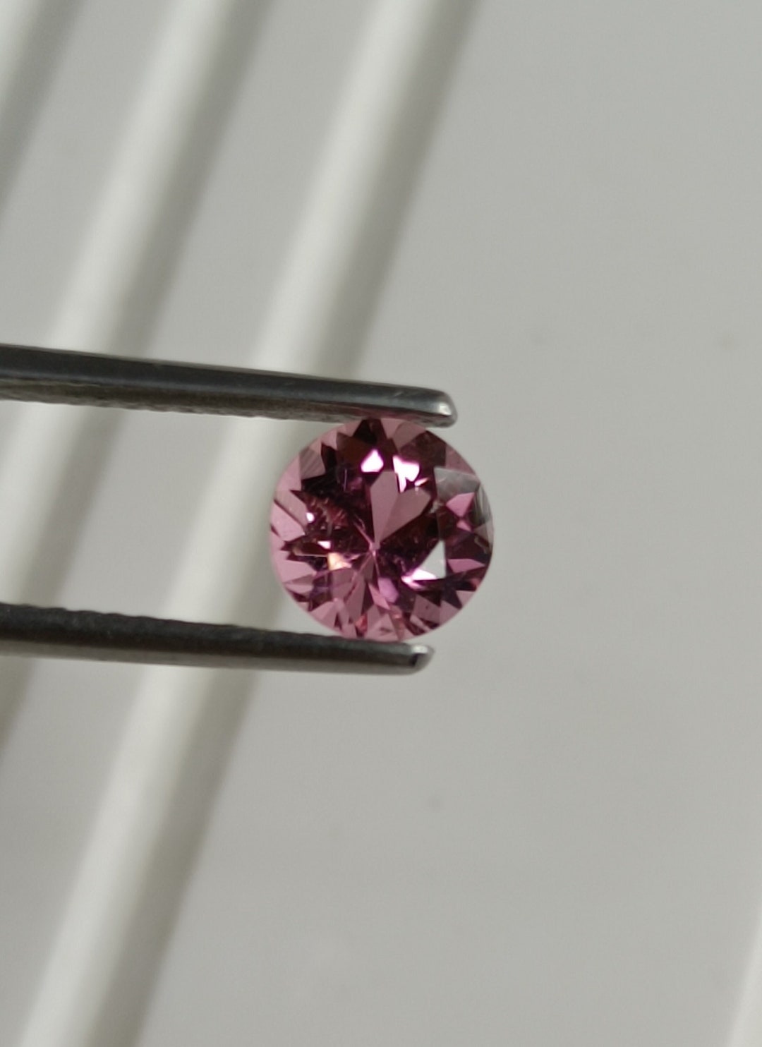 Flawless Baby Pink Tourmaline for Ring, 6 X 6 MM Round, Pink Tourmaline ...