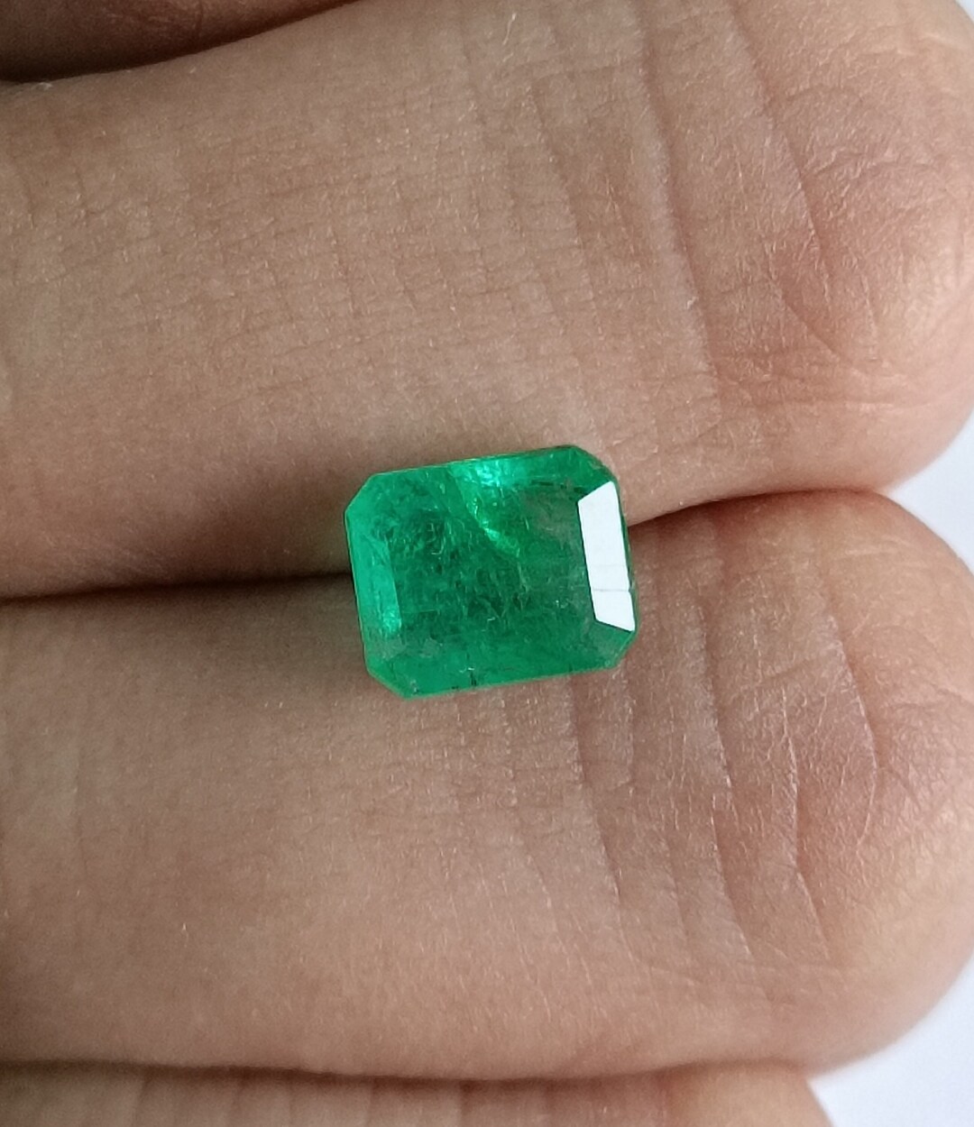 Natural Emerald Octagon Cut Loose Stone, Emerald Cut Emerald, Emerald ...