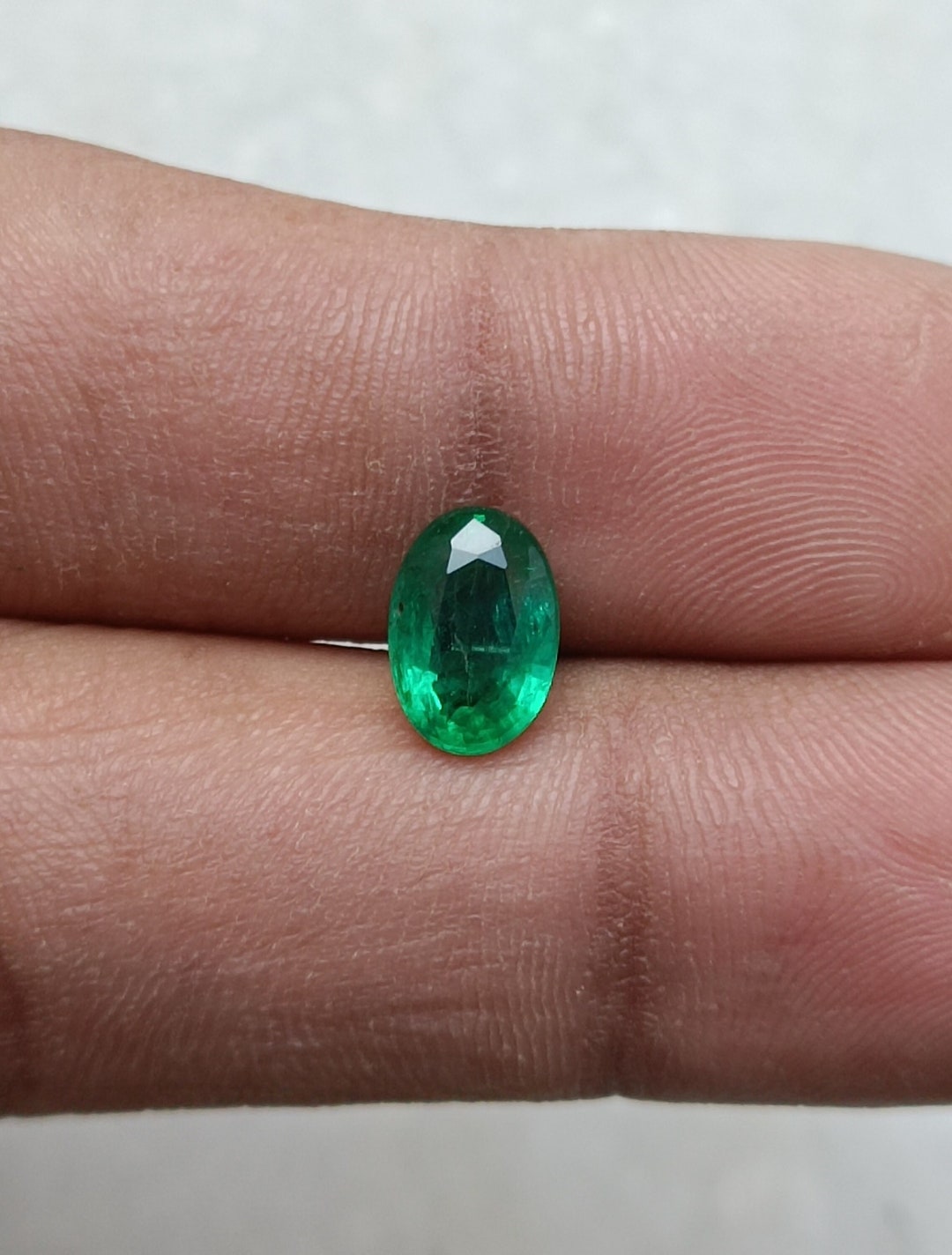 Natural Emerald Oval, Emerald Oval, Faceted Emerald Oval, Emerald Oval ...