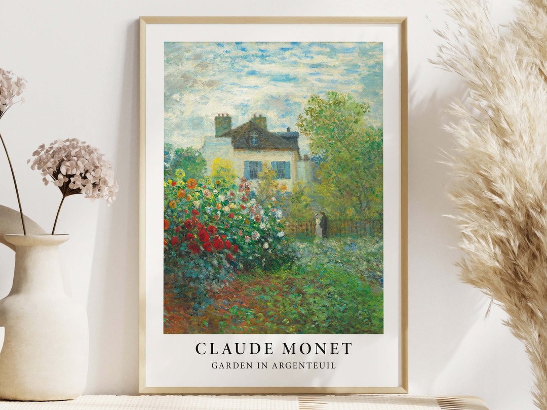 Claude Monet Poster Print V13, Vintage Art, Home/wall Decor, Wall ...