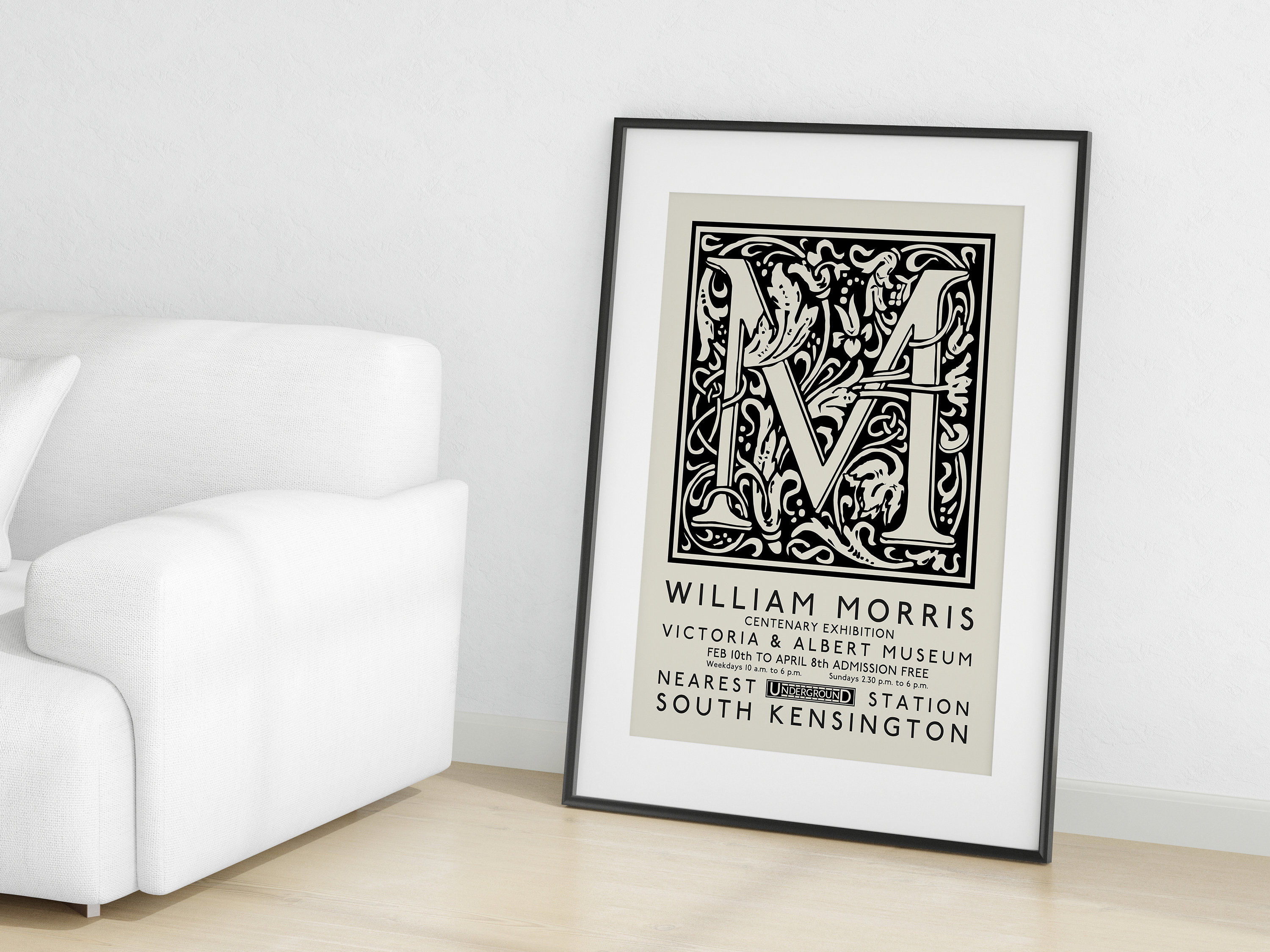 William Morris Letters/alphabet Prints, Vintage Art, Home/wall Decor ...