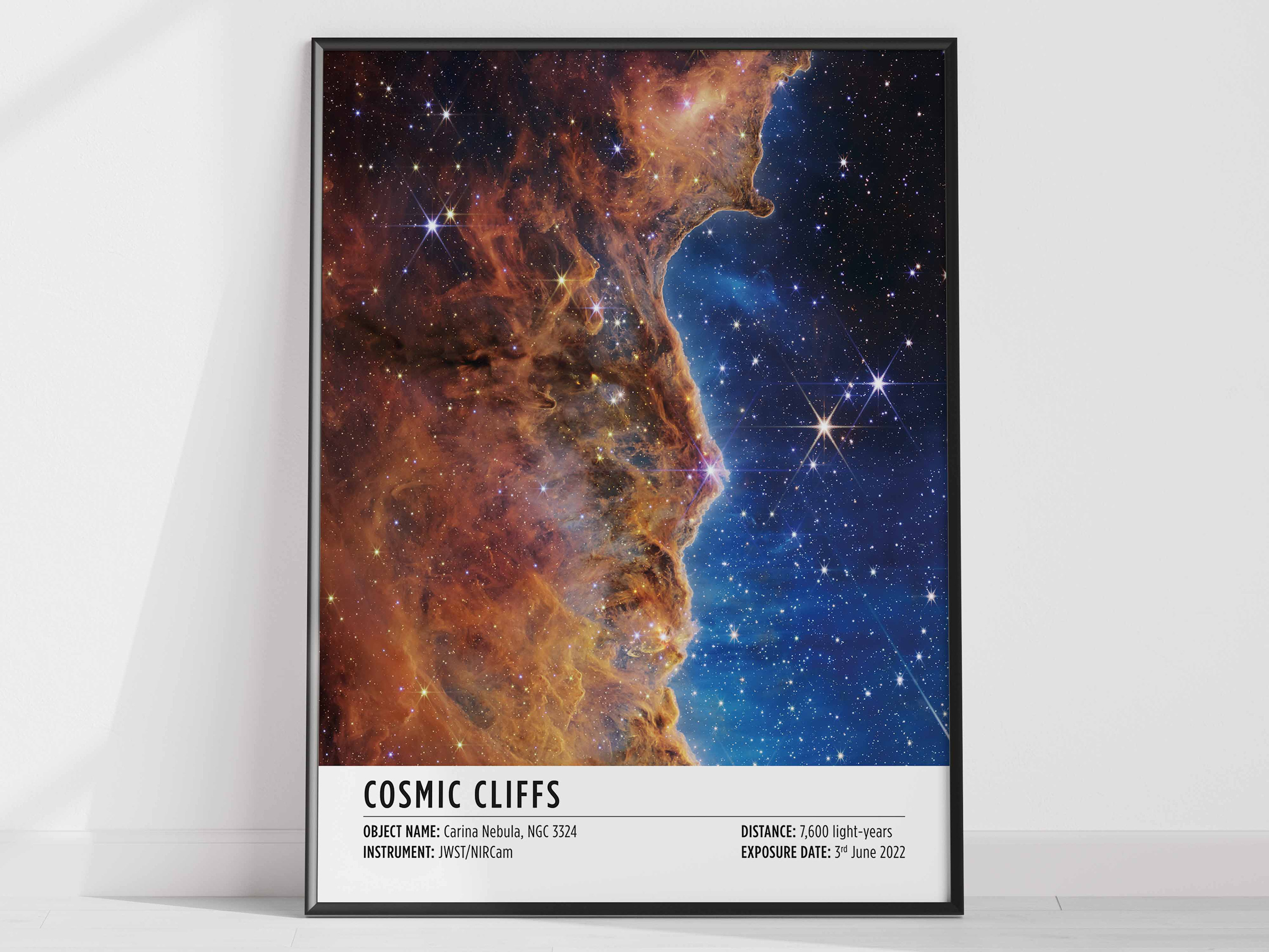 James Webb Space Telescope Poster Prints Set 1 JWST NASA - Etsy UK