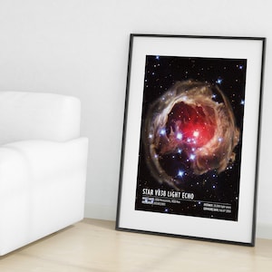Hubble Space Telescope Poster Prints, HST, JWST, NASA, Wall Art Decor ...