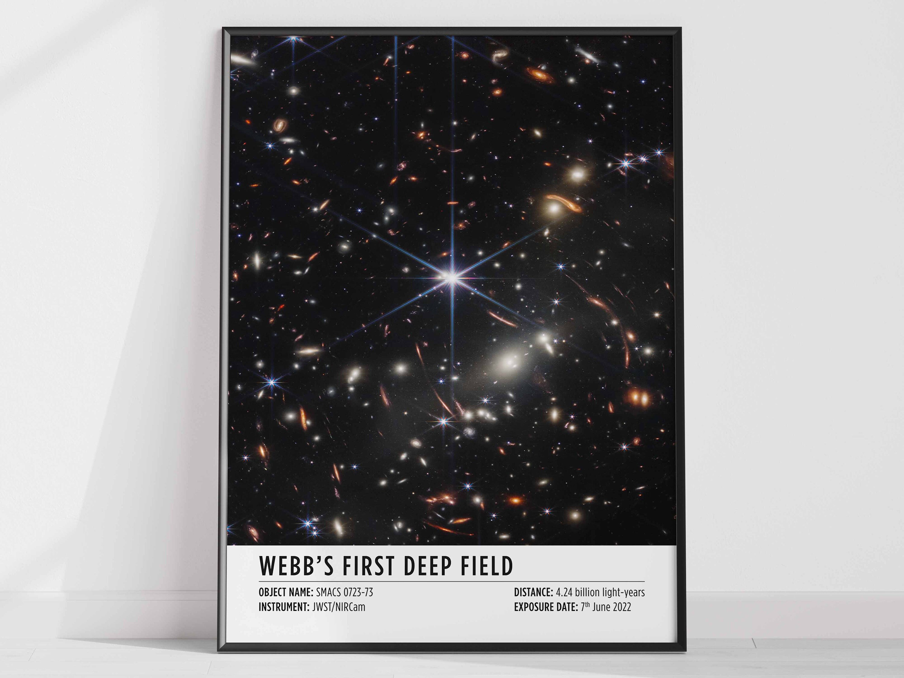 James Webb Space Telescope Poster Prints Set 1 JWST NASA - Etsy UK
