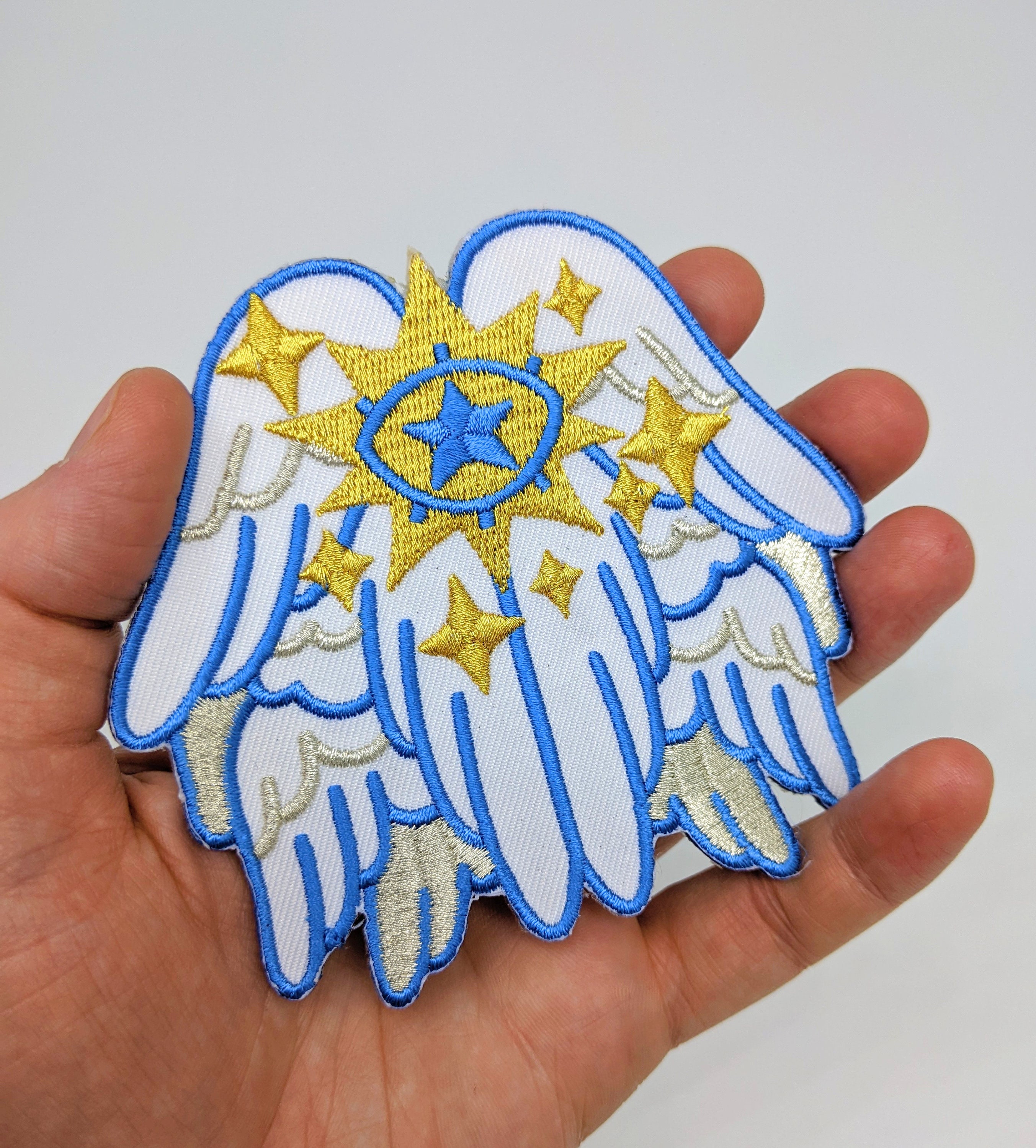 Sweet Seraphim Iron on Embroidered Patch 4 Inch Angel - Etsy