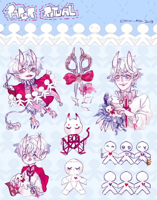 Demon Vinyl Sticker Sheets - Etsy