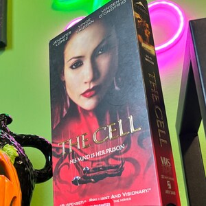 The Cell (2000) Horror Thriller VHS Tape Starring Jennifer Lopez ...