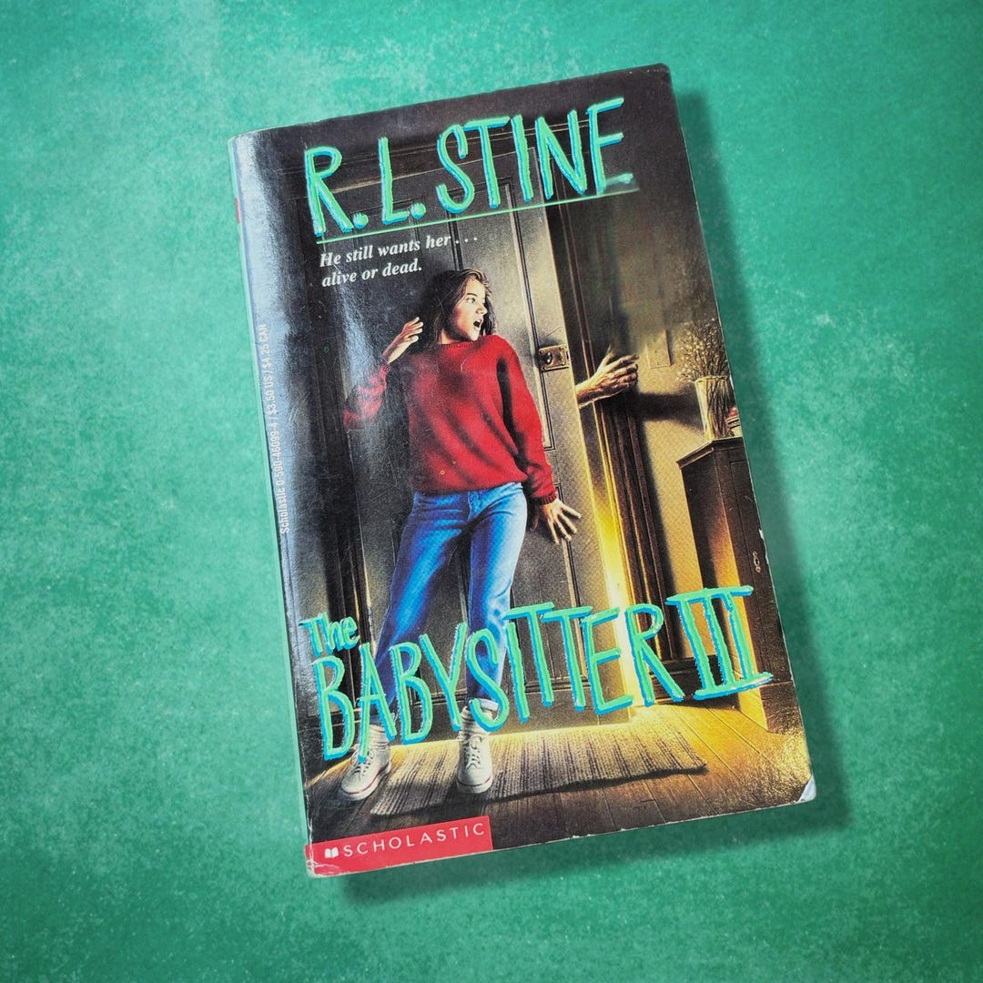 The Babysitter III by R. L. Stine Vintage 90s Spooky YA Horror ...