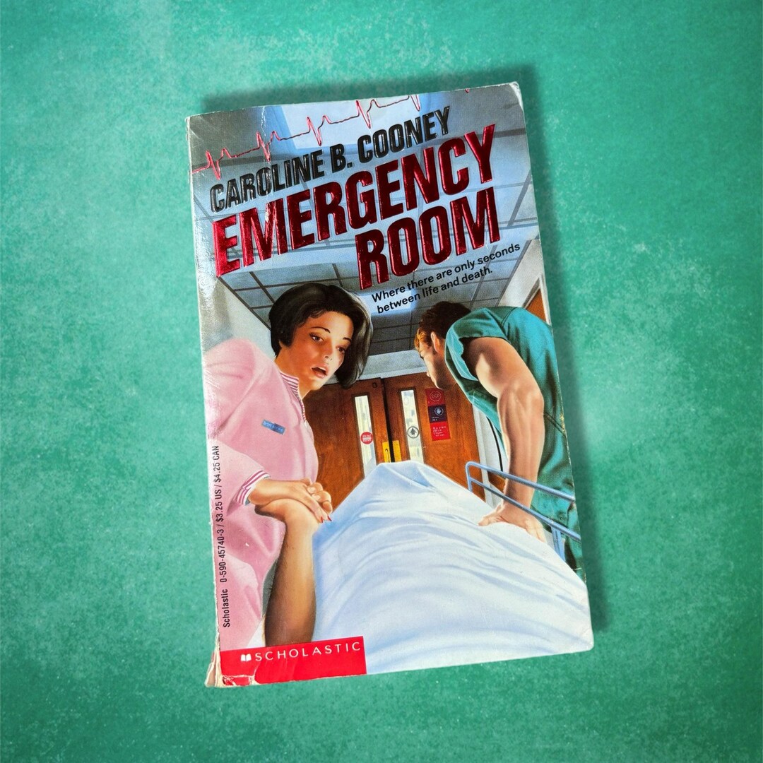 Emergency Room by Caroline B. Cooney Vintage 90s YA Scholastic Thriller ...
