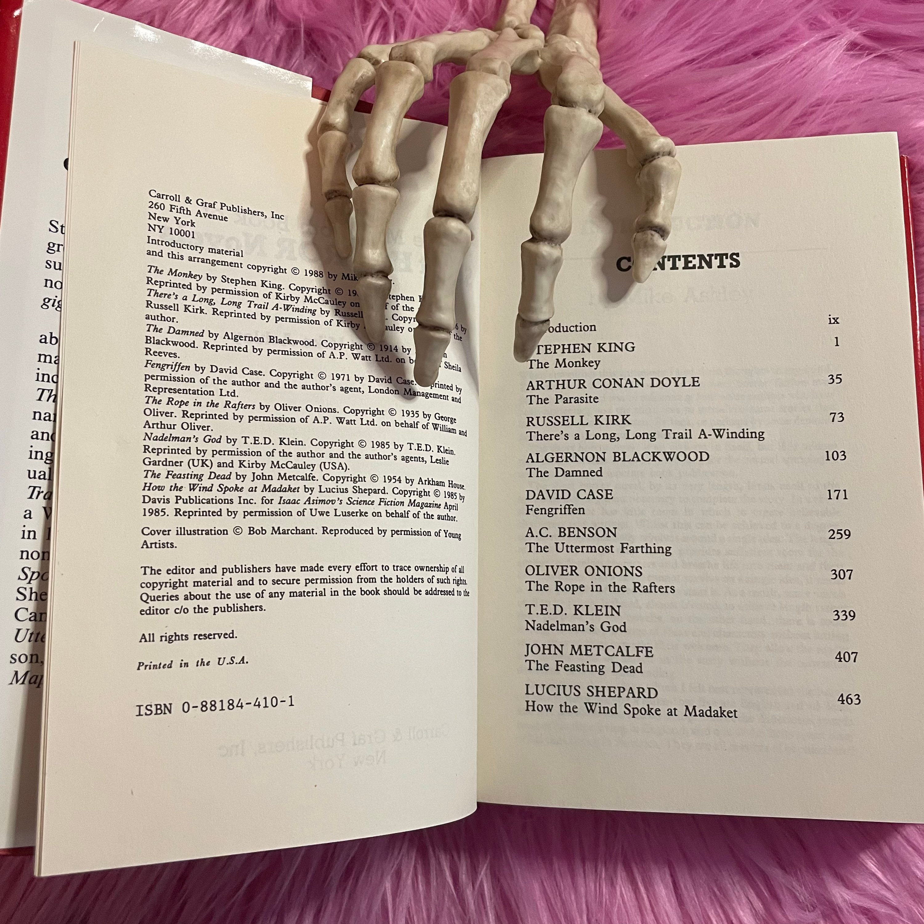 The Mammoth Book of Horror Novels Edited by Mike Ashley - Etsy