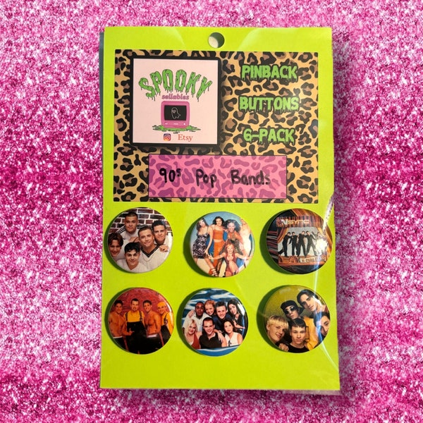 90s Music Pinback Buttons - Etsy