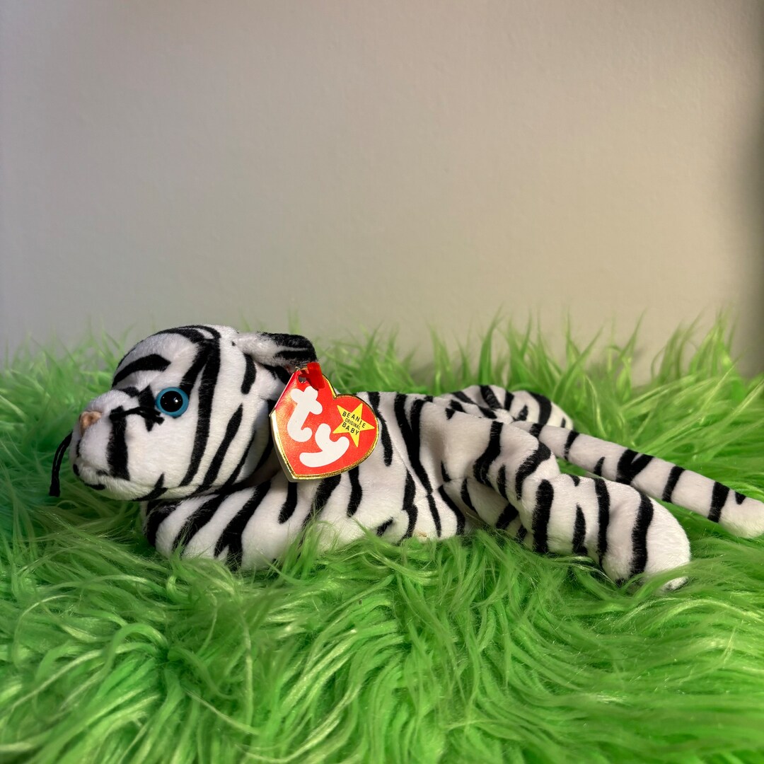 Vintage 1996 TY Original Beanie Baby Blizzard Collectible Plush Toy ...