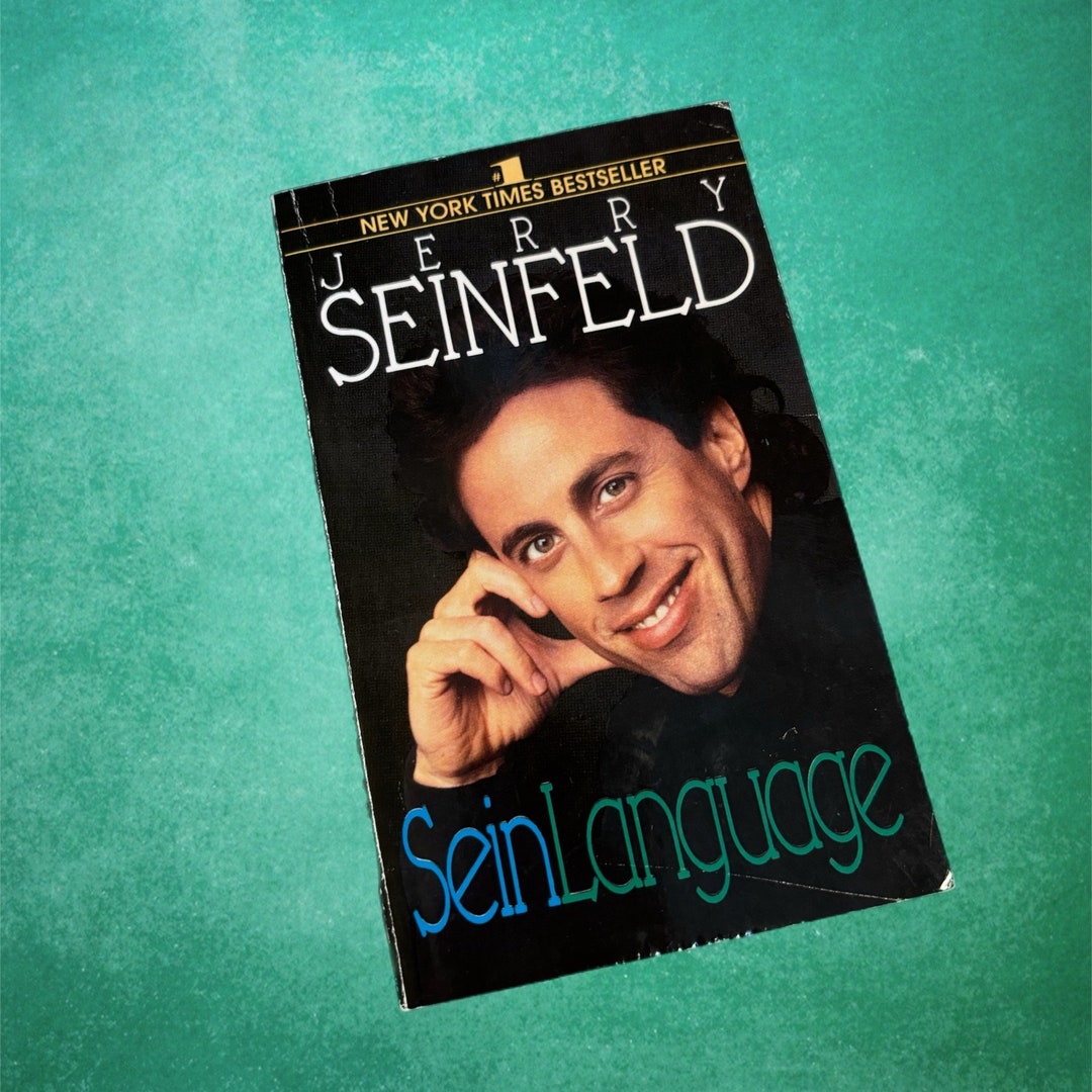 Sein Language by Jerry Seinfeld Vintage 90s Paperback Book - Etsy