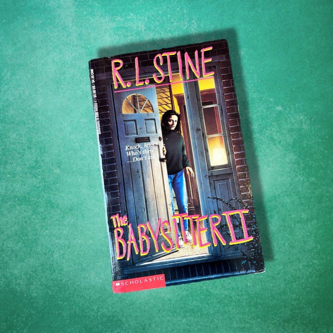 The Babysitter II by R. L. Stine Vintage 90s Spooky YA Horror Paperback ...