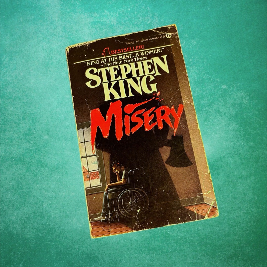 Misery by Stephen King Vintage Horror Paperback Book - Etsy