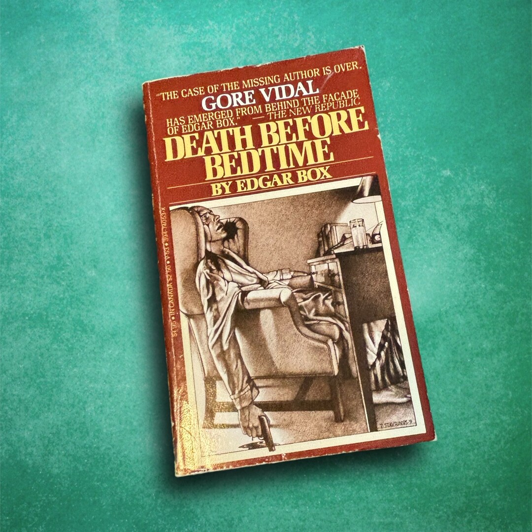 Death Before Bedtime by Edgar Box Vintage Gore Vidal 70s Mystery ...