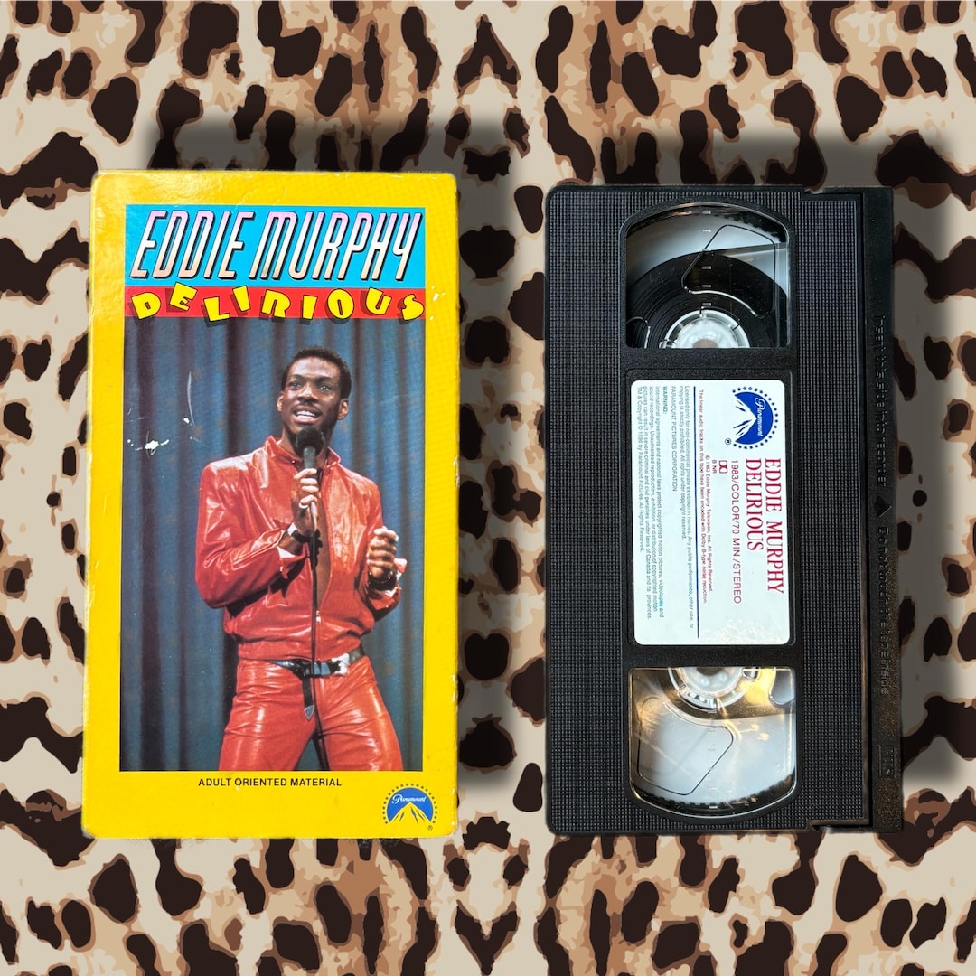 Eddie Murphy Delirious (1983) Comedy VHS Tape - Etsy
